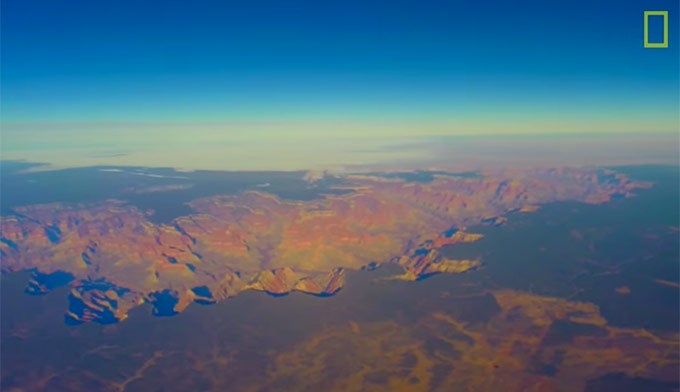 Photographing the Grand Canyon from Space