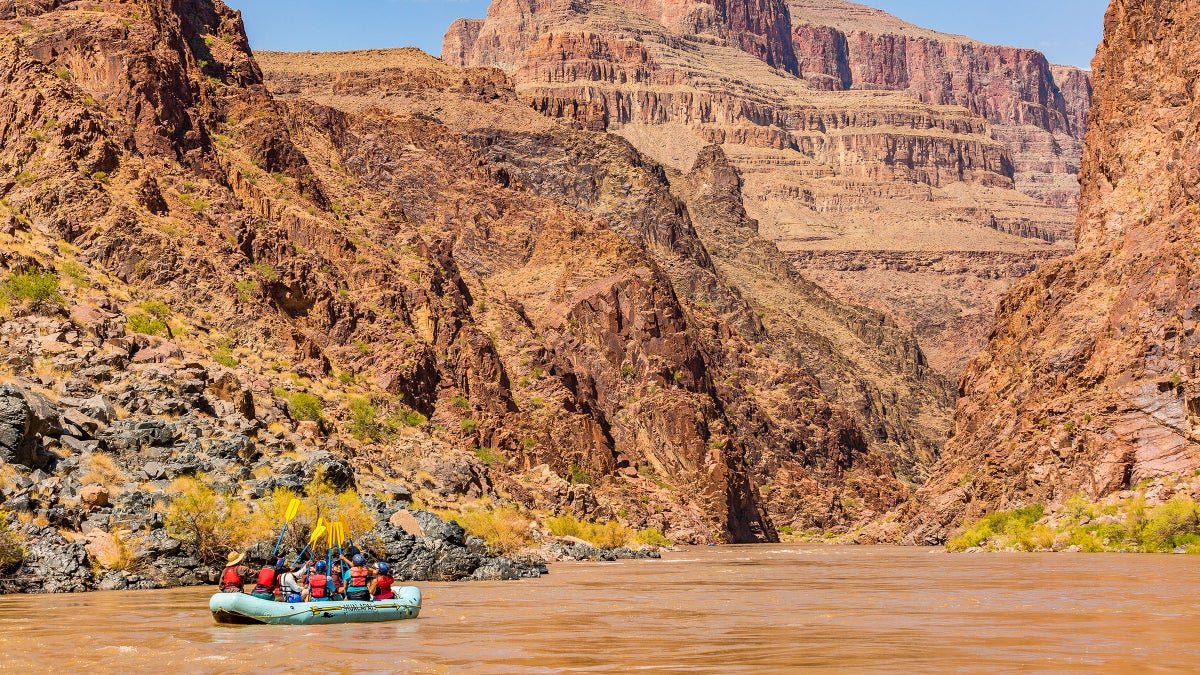 Grand Canyon West Rafting Trip Ends with Helicopter Ride